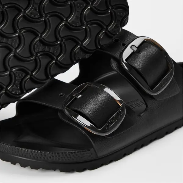 BIRKENSTOCK Open Toe Buckled Slides