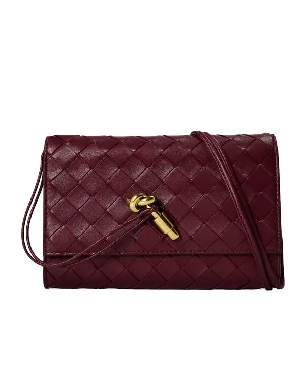 Bottega Veneta Andiamo Slim Wallet On Chain