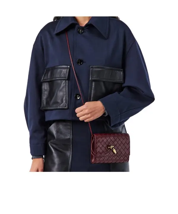Bottega Veneta Andiamo Slim Wallet On Chain