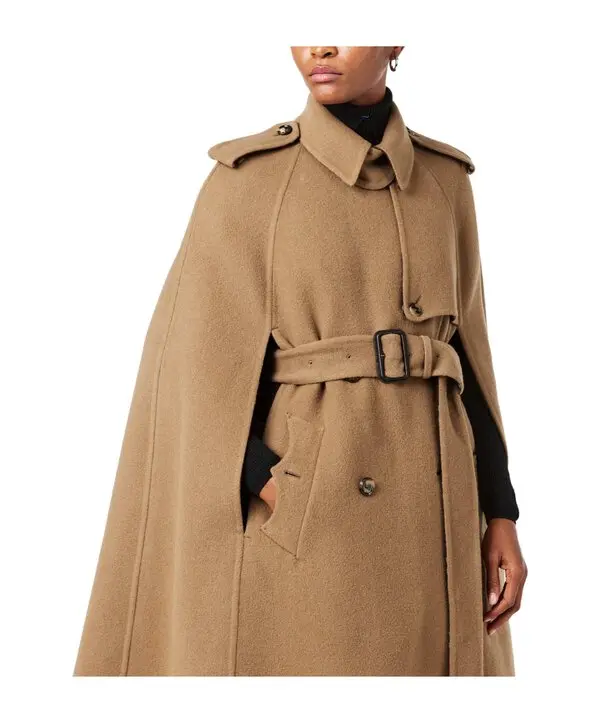 Burberry Double-breasted Trench Coat With Check Lining