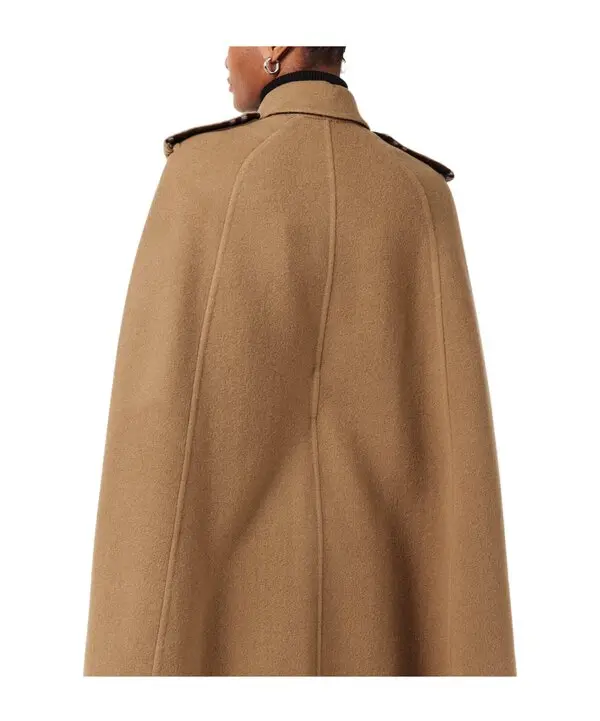 Burberry Double-breasted Trench Coat With Check Lining