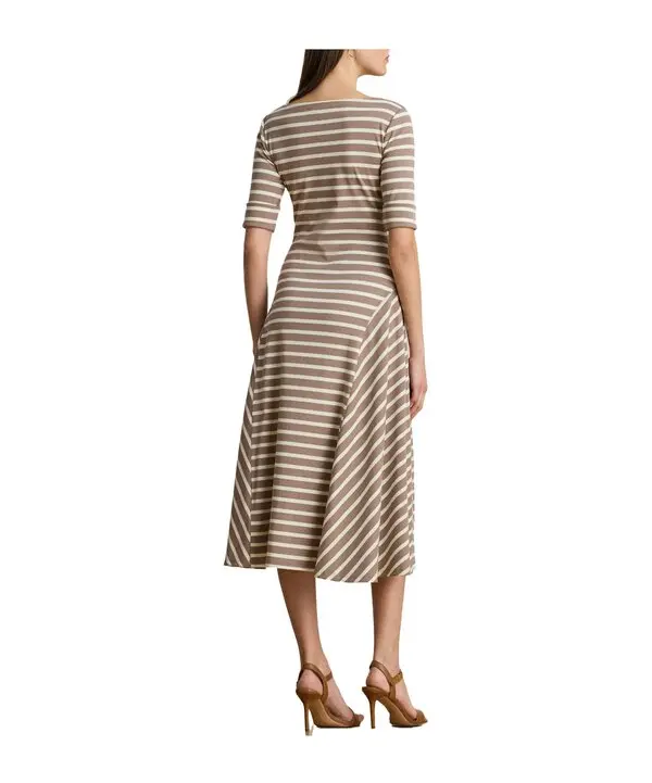 Ralph Lauren Striped Midi Dress