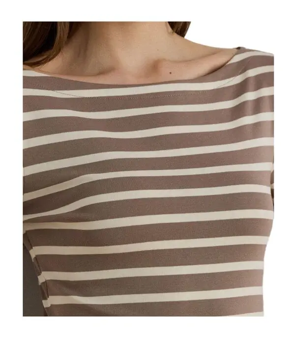 Ralph Lauren Striped Midi Dress