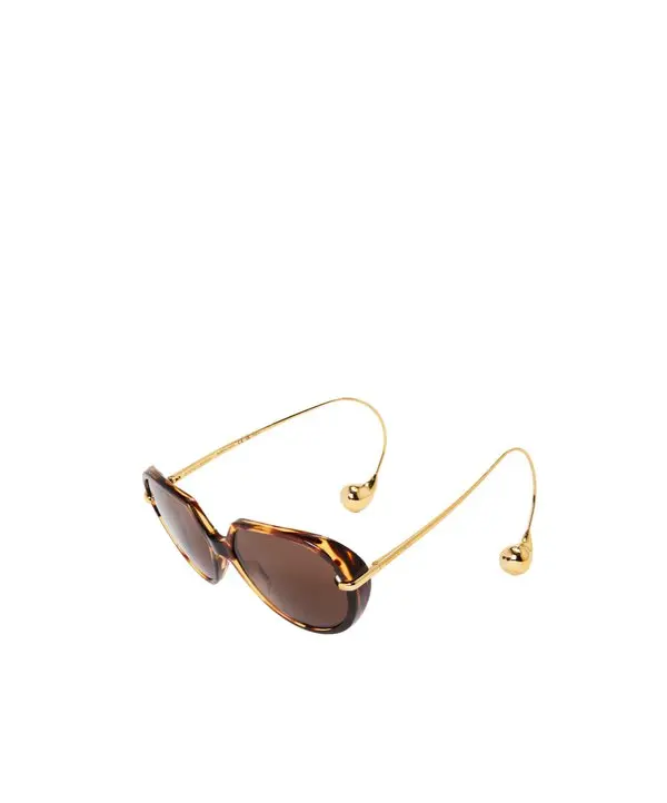 Bottega Veneta Sunglasses - Nude