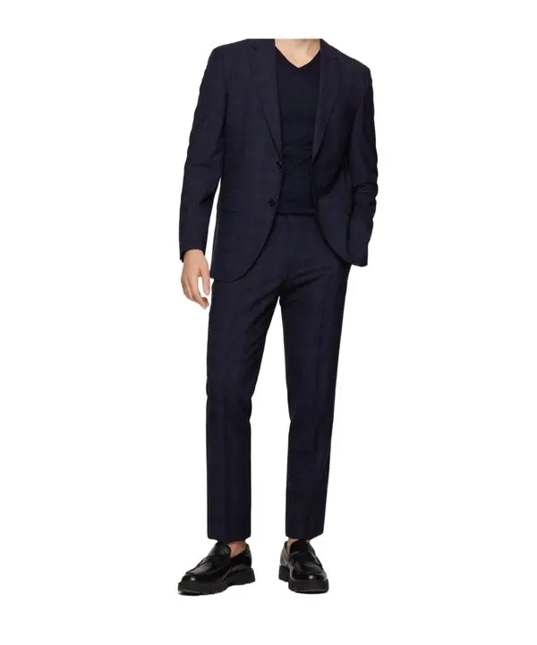 Hugo Boss V-neck Long-sleeve Knit Sweater