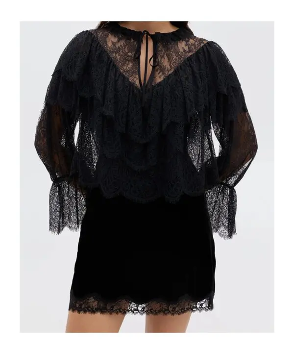 Rixo Faryn Lace Top