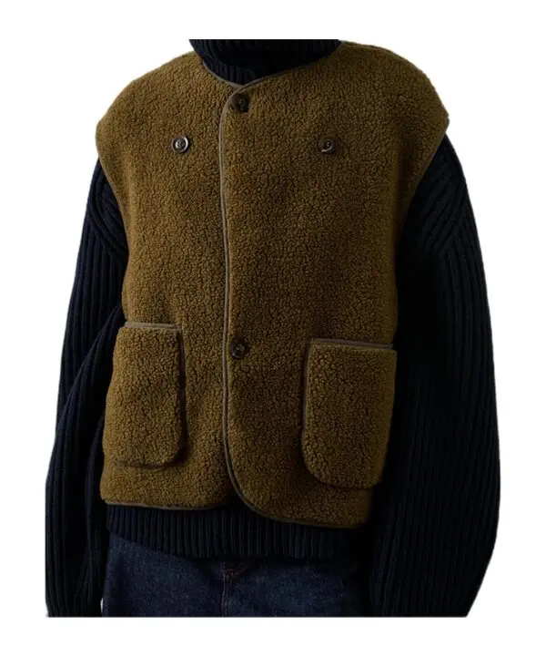 Soeur Sleeveless Button Vest