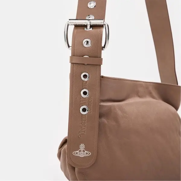 VIVIENNE WESTWOOD Viv Maxime Shoulder Bag - Brown