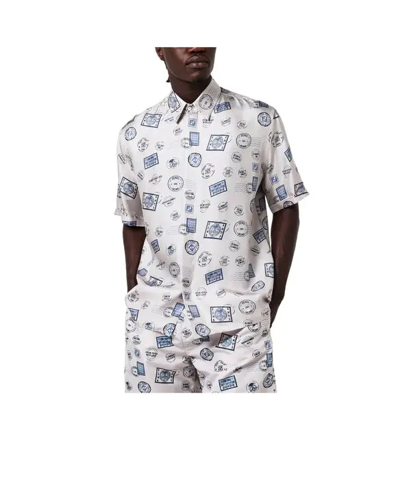 Fendi Short-sleeve Patterned Shirt