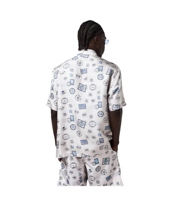 Fendi Short-sleeve Patterned Shirt