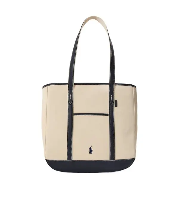 Polo Ralph Lauren Logo Detail Handbag - Nude