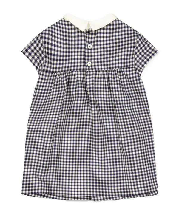 Gucci Plaid Short Sleeve Dress