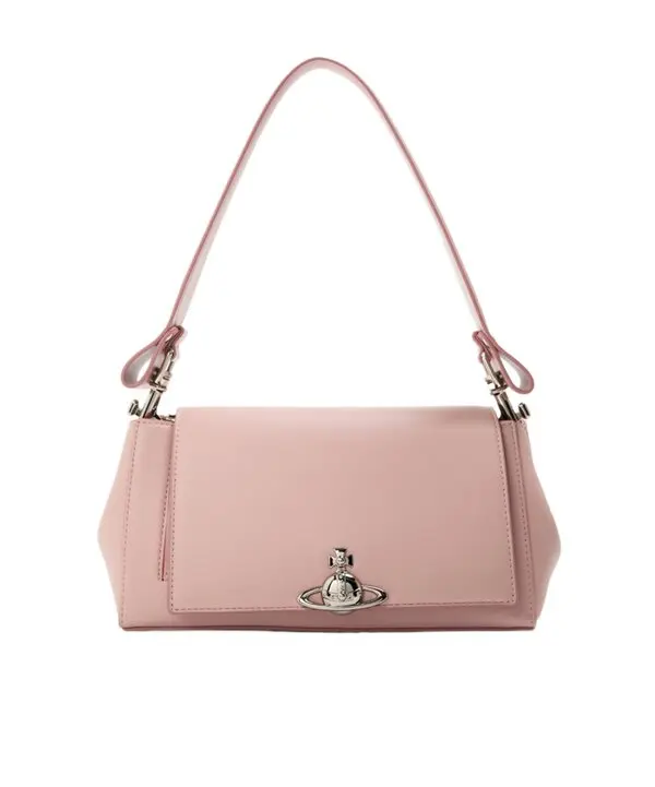 VIVIENNE WESTWOOD Hazel Medium Shoulder Bag - Nude