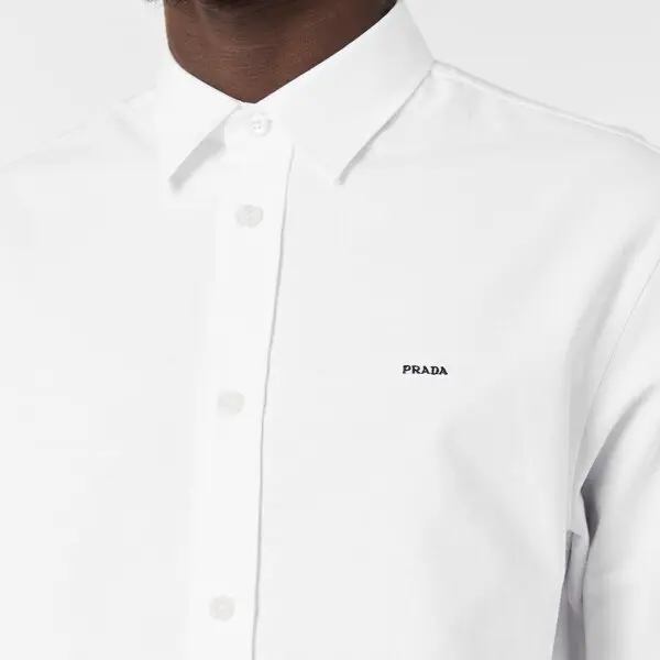 Prada Long-sleeve Plain Shirt