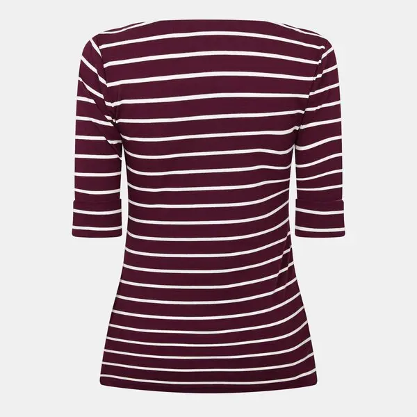 Ralph Lauren Striped Short-sleeved T-shirt - Brown