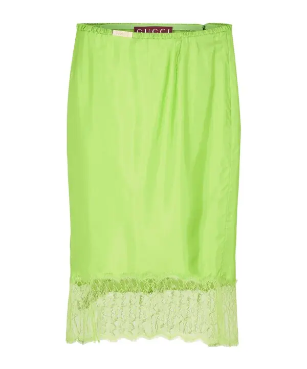Gucci Fluid Midi Skirt
