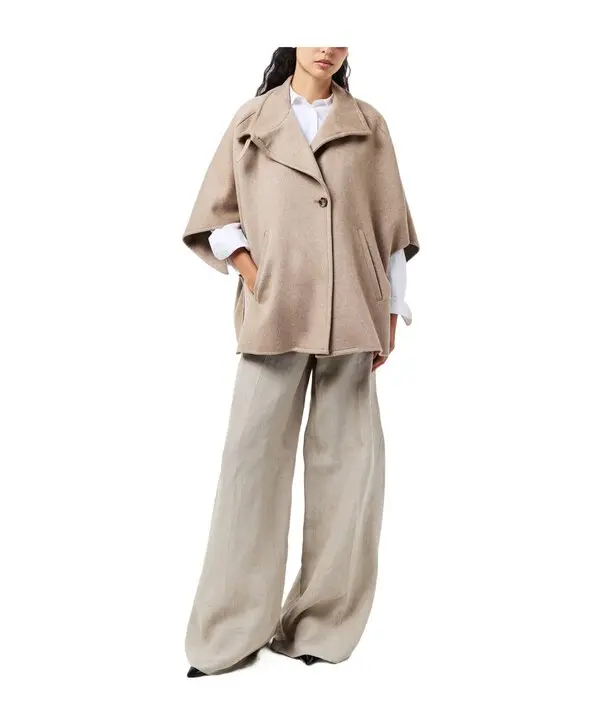 Max Mara Draped Cape