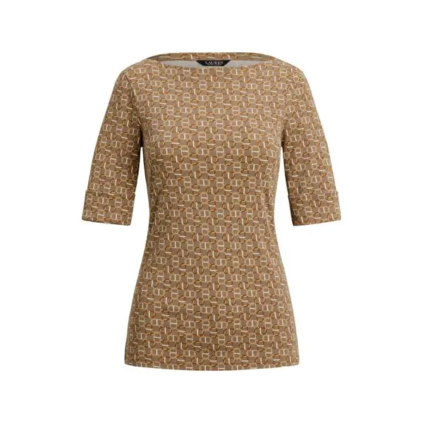 Ralph Lauren Printed Short-sleeved T-shirt - Brown