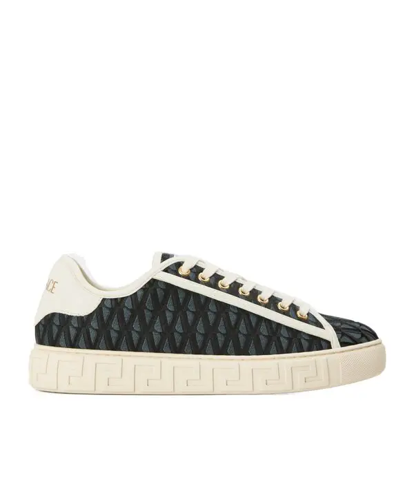 Versace Printed Platform Trainers