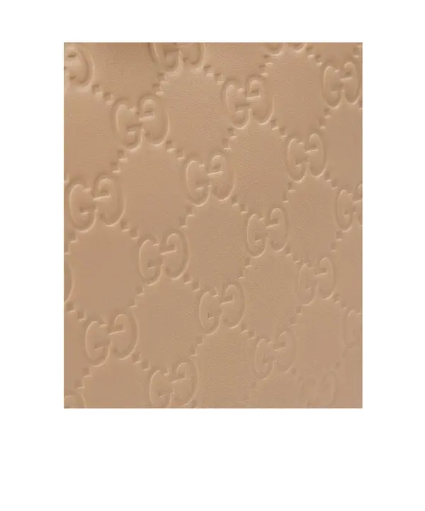 Gucci Leather Hobo Bag - Nude