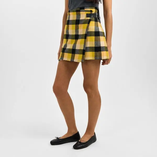 VIVIENNE WESTWOOD Plaid Mini Skirt