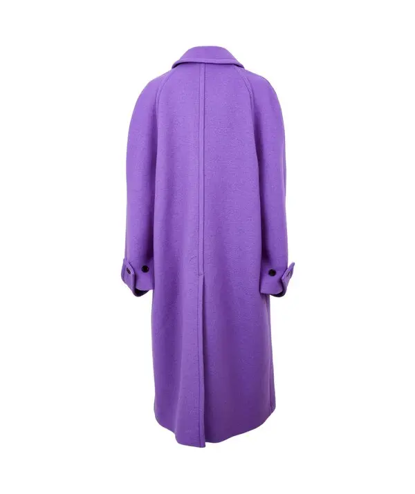 Gucci Solid Color Wool Overcoat