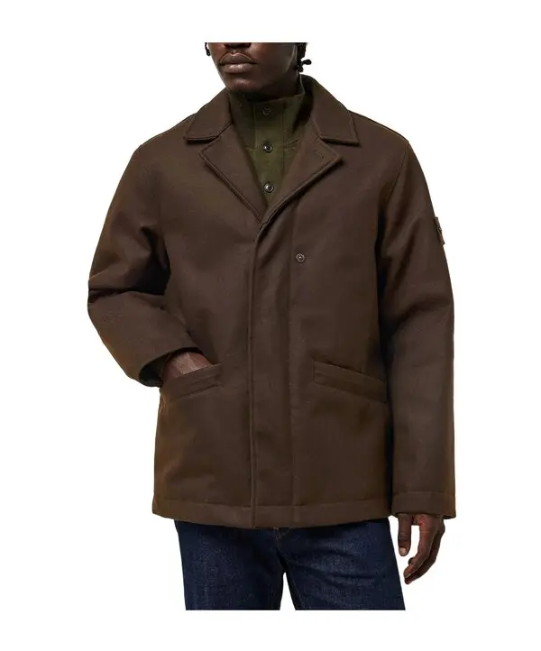 Stone Island Ghost Wool Blazer With Compass Logo