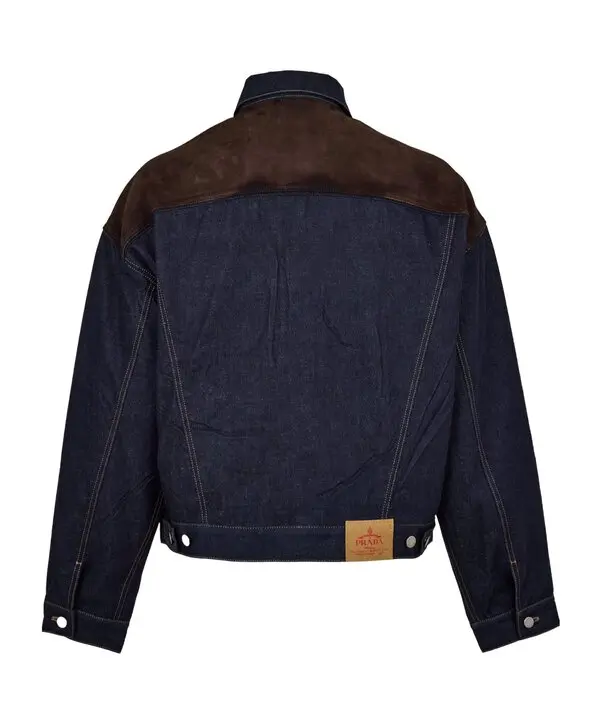 Prada Paneled Denim Jacket
