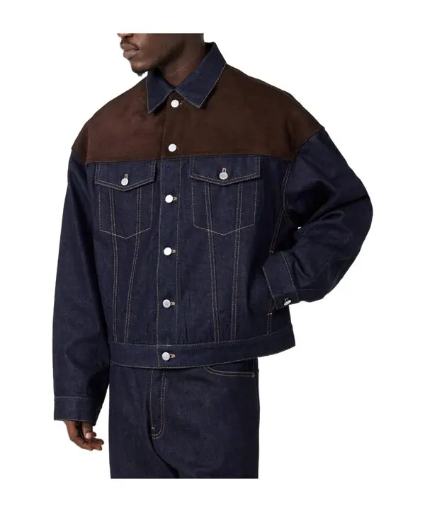 Prada Paneled Denim Jacket