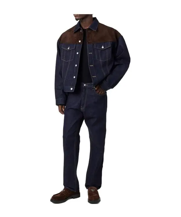 Prada Paneled Denim Jacket