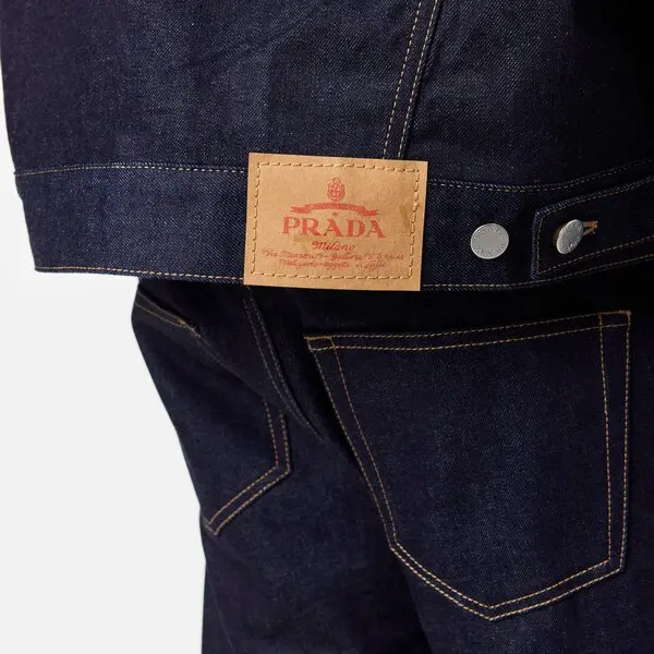 Prada Paneled Denim Jacket