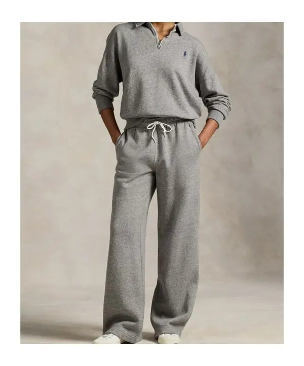 Polo Ralph Lauren Wide-leg Sweatpants With Drawstring Waist
