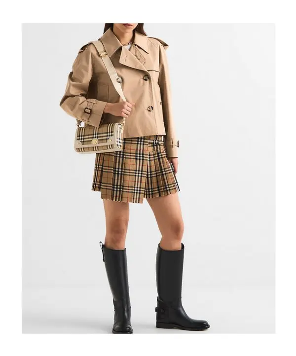 Burberry Short Double-breasted Trench Coat