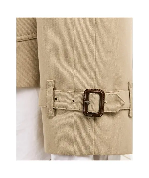 Burberry Short Double-breasted Trench Coat