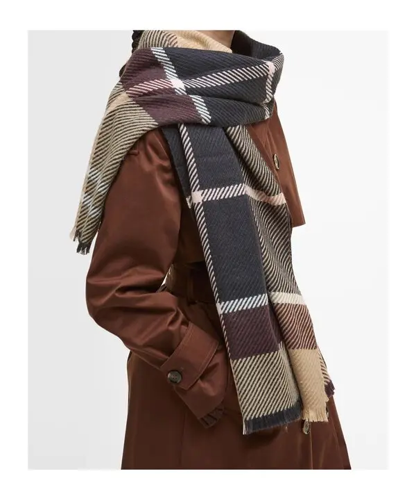 Barbour Plaid Scarf