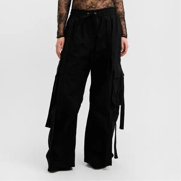 Dolce & Gabbana High-waisted Wide-leg Cargo Pants