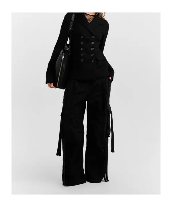 Dolce & Gabbana High-waisted Wide-leg Cargo Pants