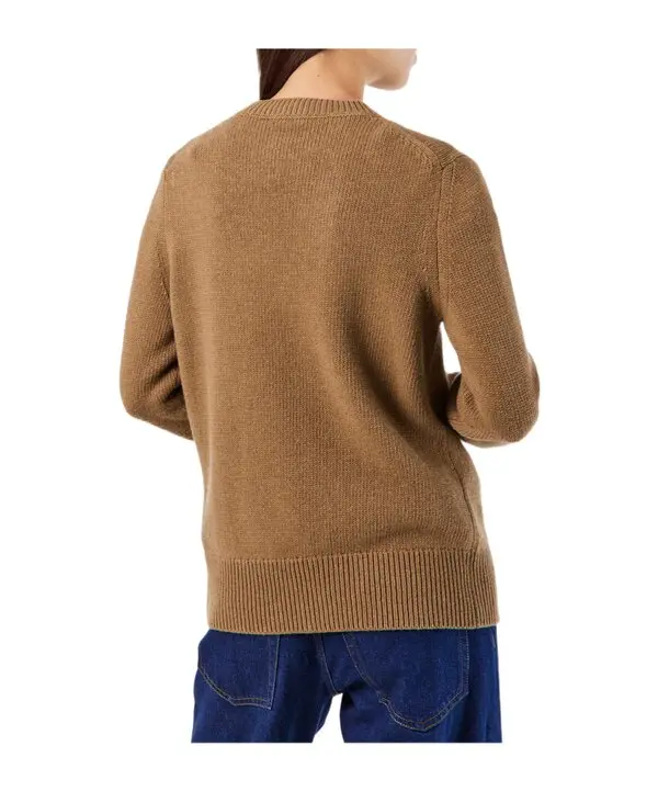 Burberry Scarlett Crew Neck Jumper With Equestrian Graphic