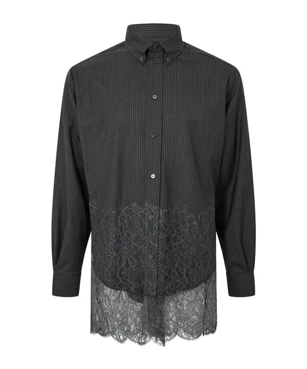 Fendi Long-sleeve Plain Shirt