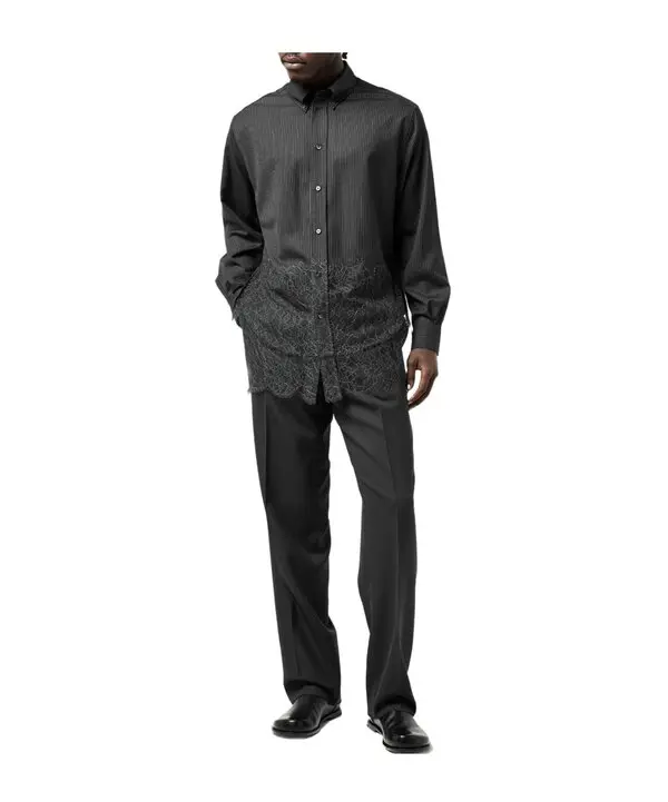Fendi Long-sleeve Plain Shirt