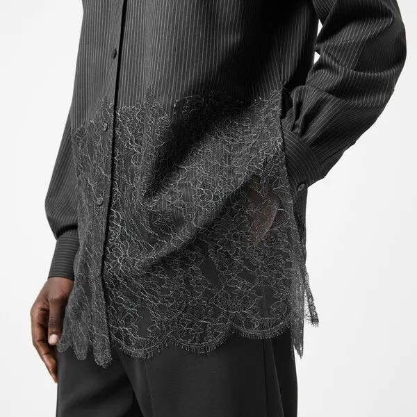 Fendi Long-sleeve Plain Shirt