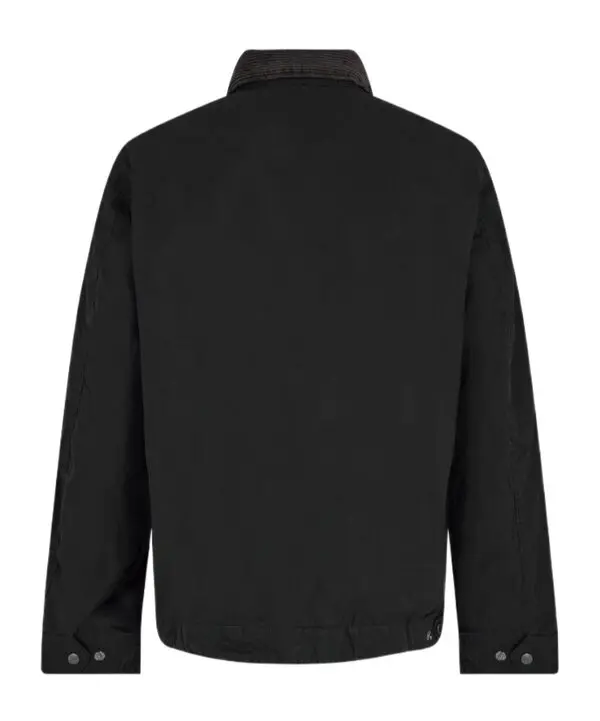 Barbour Long-sleeved Casual Jacket With Lapel Collar