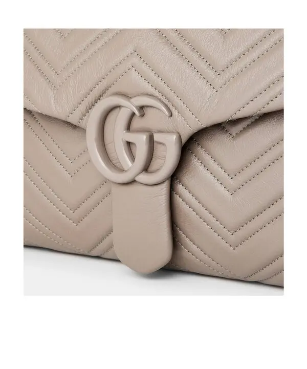 Gucci Solid Color Shoulder Bag