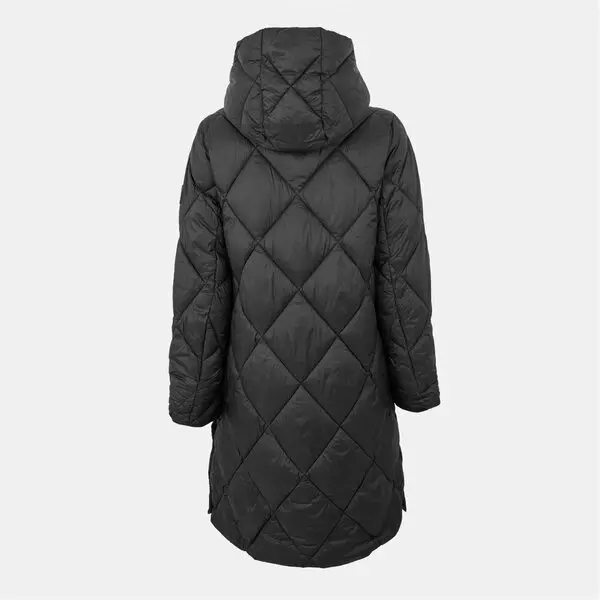 Ralph Lauren Dia Q Real Leather Medium Puffer Jacket