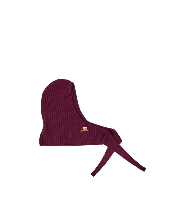 GANNI Solid Knit Balaclava