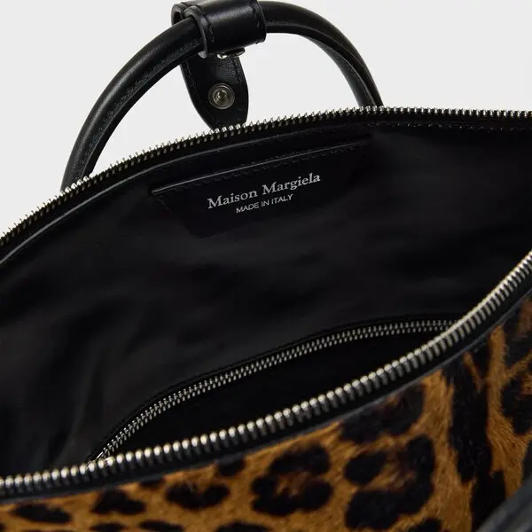 MAISON MARGIELA Leopard Print Bag