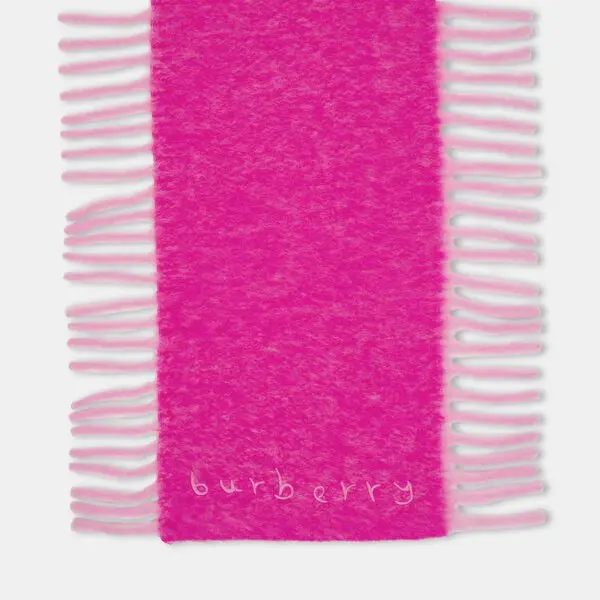 Burberry Alpaca Happy Medium-thick Scarf