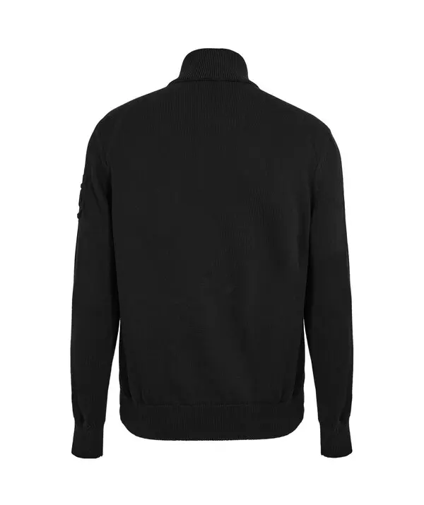 Moncler Hybrid Knit And Quilted Down Zip-up Jacket