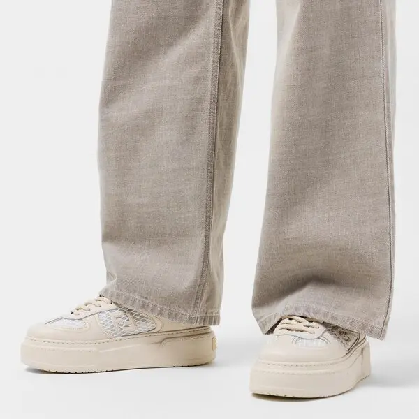 Fendi Lace-up Platform Sneakers