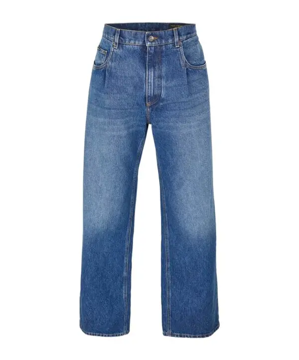 Dolce & Gabbana Relaxed Straight Leg Jeans - Blue